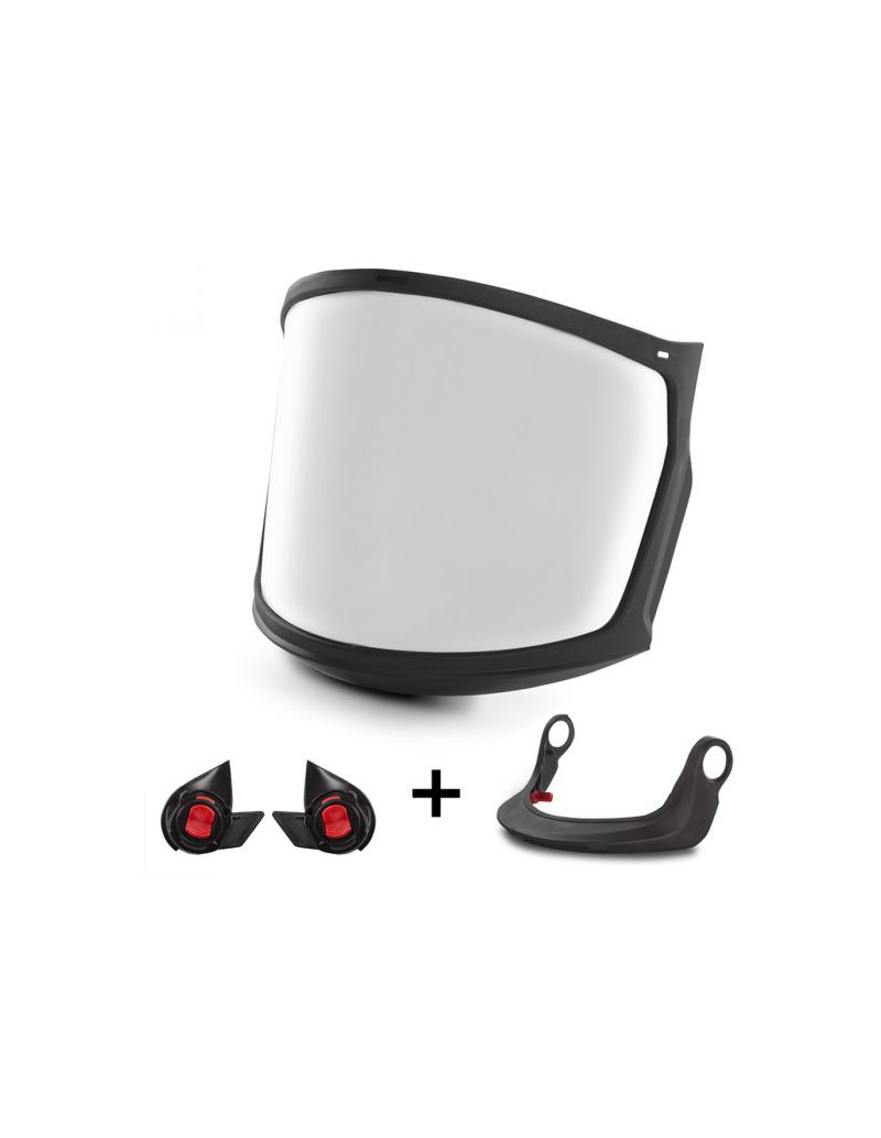 Kit visière KASK complet – Visière + Porte-écran + Adaptateurs pour ...
