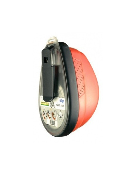 Demi-masque d’évacuation Dräger PARAT® 3100 - Protection respiratoire d ...